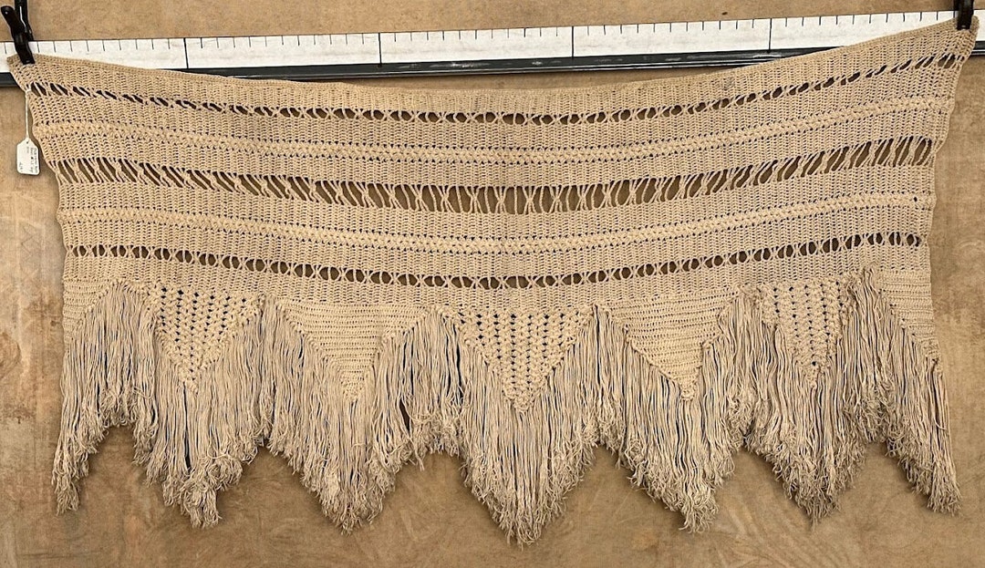 Victorian Handmade Macrame Lace 5'x2.5' - Etsy