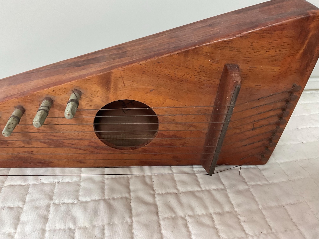 Hollow Core Vintage Stringed Zither - Etsy