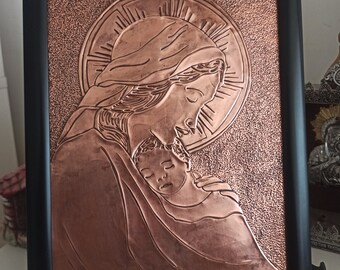 Personolized Copper Wall Art, Custom Wall Art, Copper Relief Art L ...