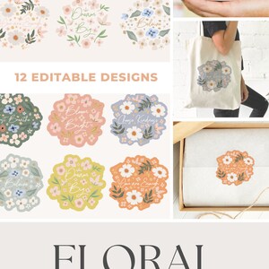 Floral Inspirational PNG Bundle Positive Affirmations SVG Floral ...