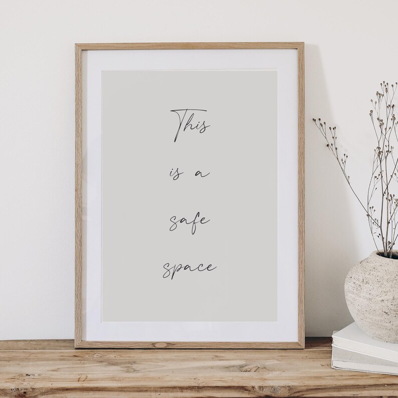 Counselor Poster Set Minimal Counselor Sign Bundle Counseling Poster ...