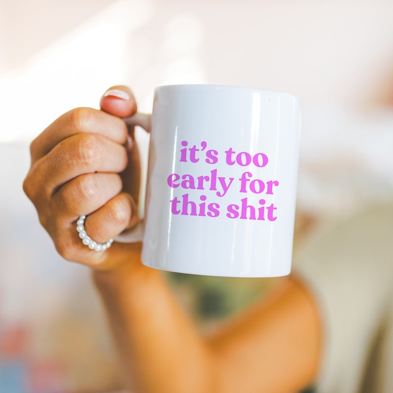 Sarcastic Coffee Mug Cynical Mama Birthday Gift Funny Parent Gift Idea ...