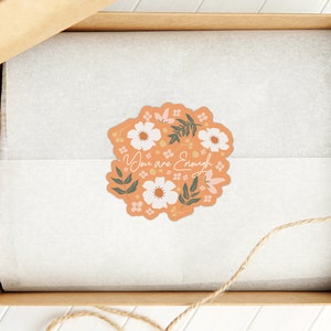 Floral Inspirational PNG Bundle Positive Affirmations SVG Floral ...