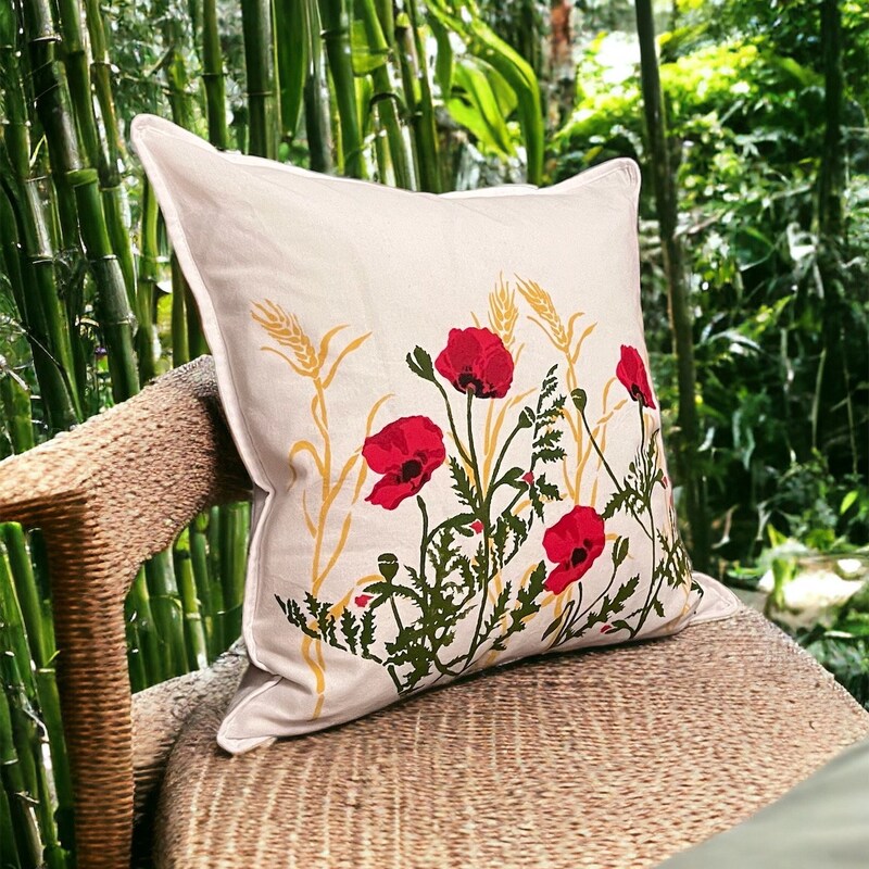 Poppy Pillows - Etsy