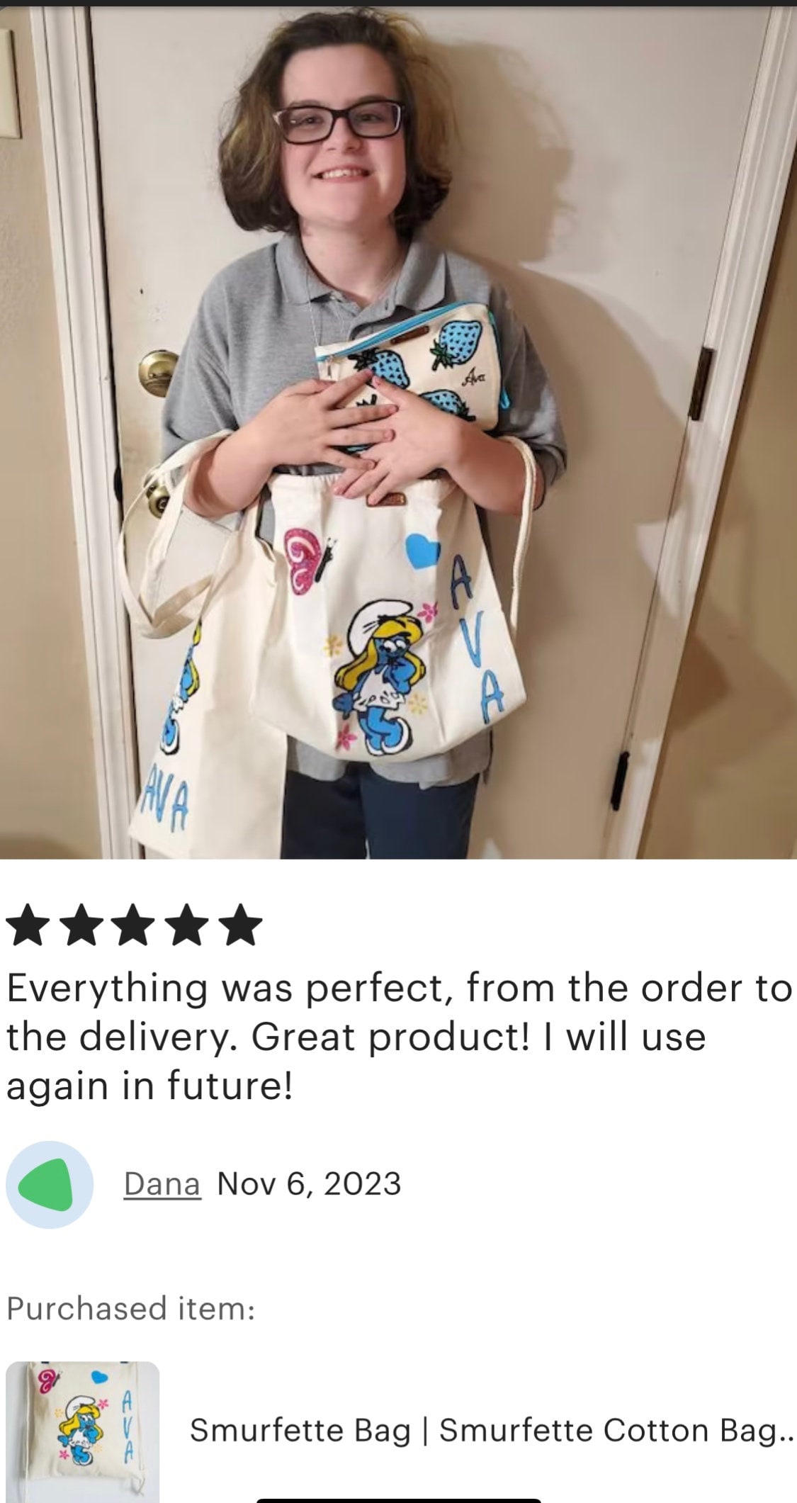 Personalized Handcrafted Bee Maya Backpack for Kids Custom Cotton Bag ...