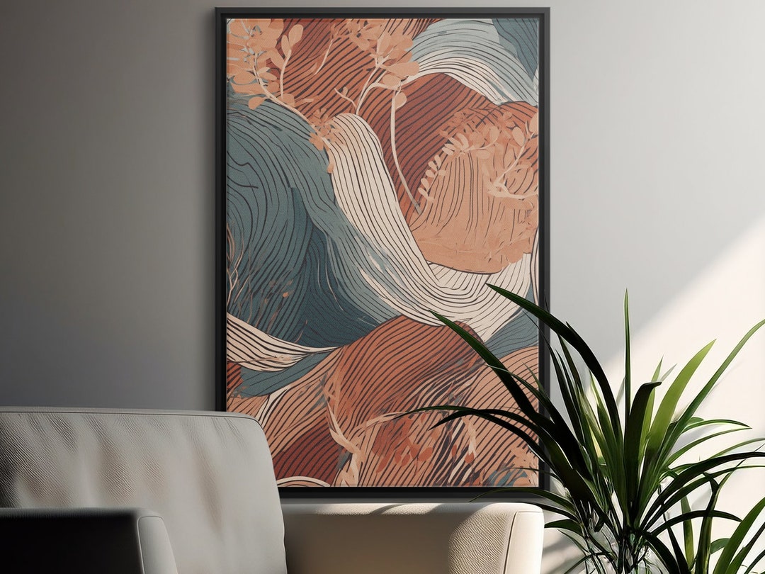 Digital Art File of a Abstract Relaxing 3 Wall Art, High Quality IMG ...