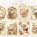 Watercolor Shabby Chic Clipart: Vintage Ephemera (digital Download) - Etsy