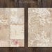 Shabby Chic Paper Textures: Vintage Fabric Backgrounds (digital ...