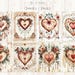 Wild Hearts 36 Images, Pages: Watercolor Boho Love Clipart, American ...