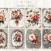 Vintage Floral Clipart: Shabby Chic Roses Ephemera (digital Download ...