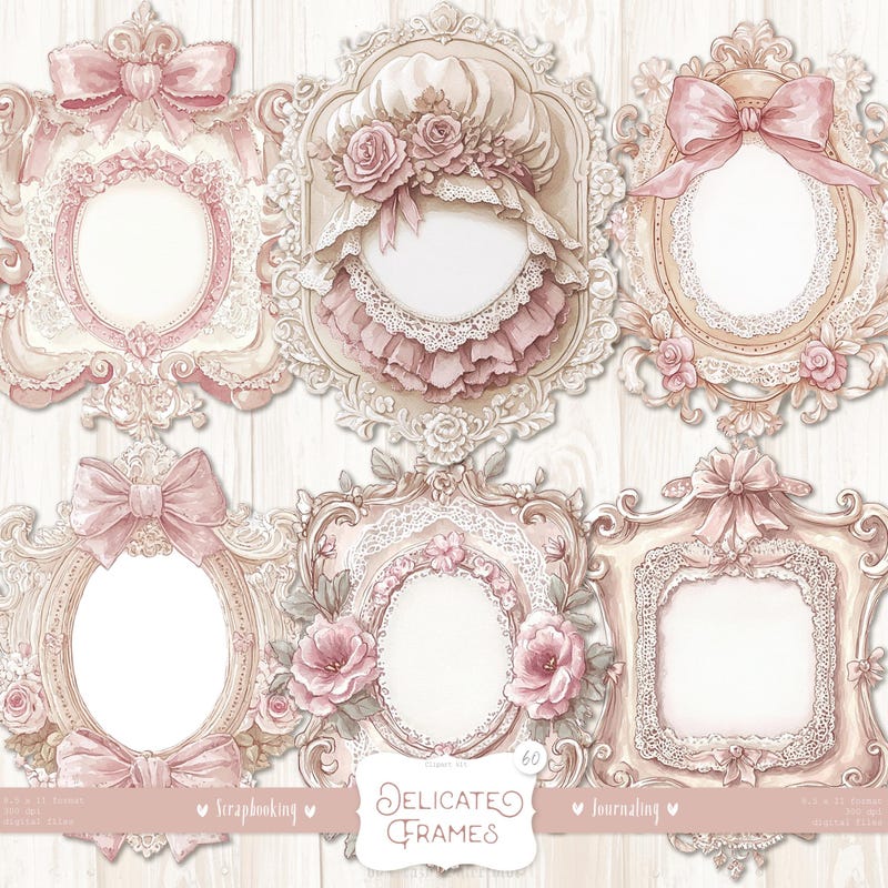 Coquette Border - Etsy