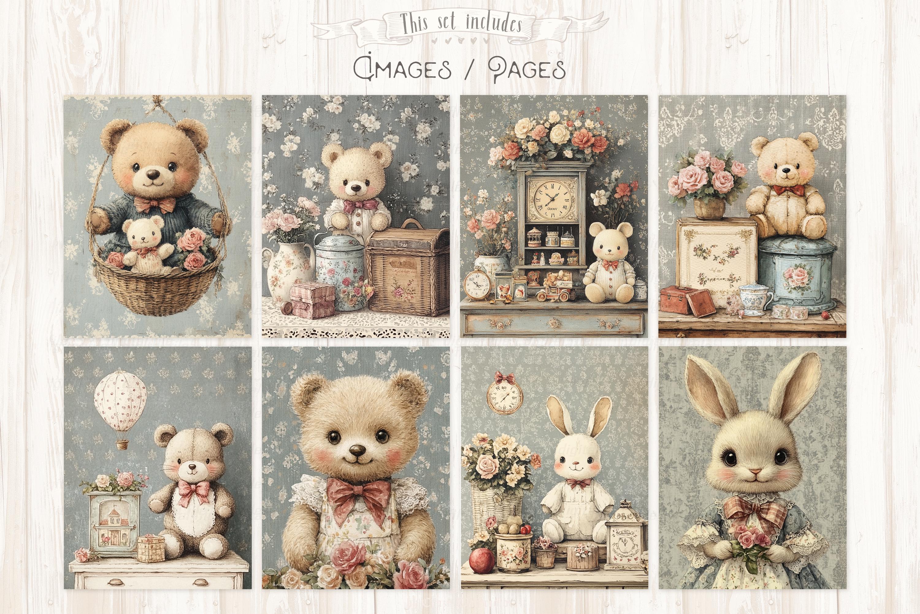 Little Princess 55 Images: Vintage Toys Clipart, Regency Era Girl Pages ...