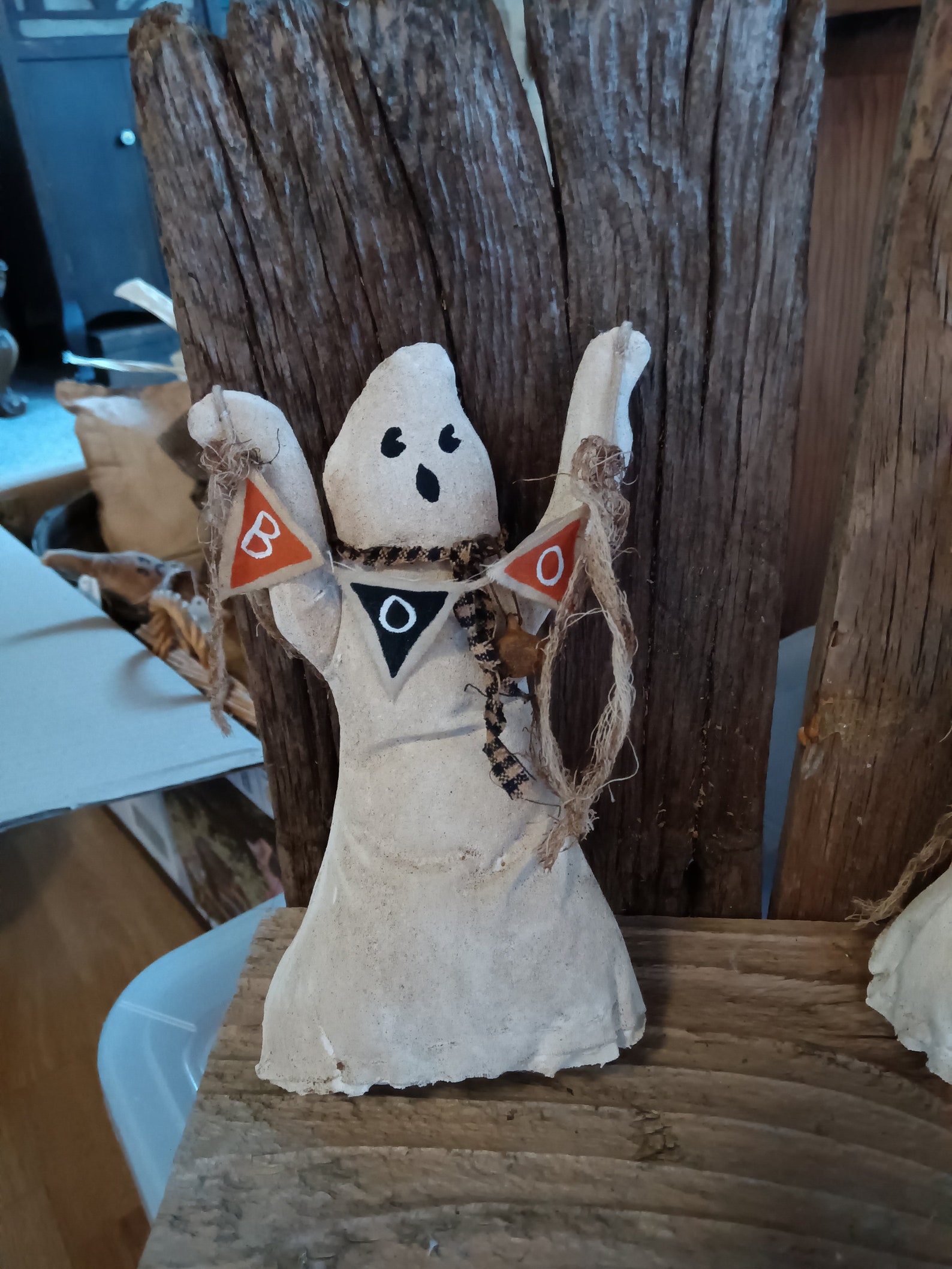 Primitive Grungy Halloween Ghost - Etsy
