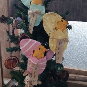 Primitive Easter Chicks - Etsy