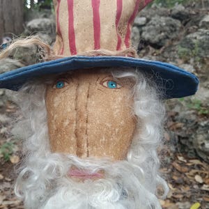Primitive Uncle Sam - Etsy