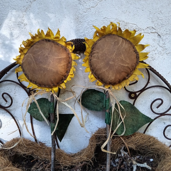 Primitive Sunflower - Etsy