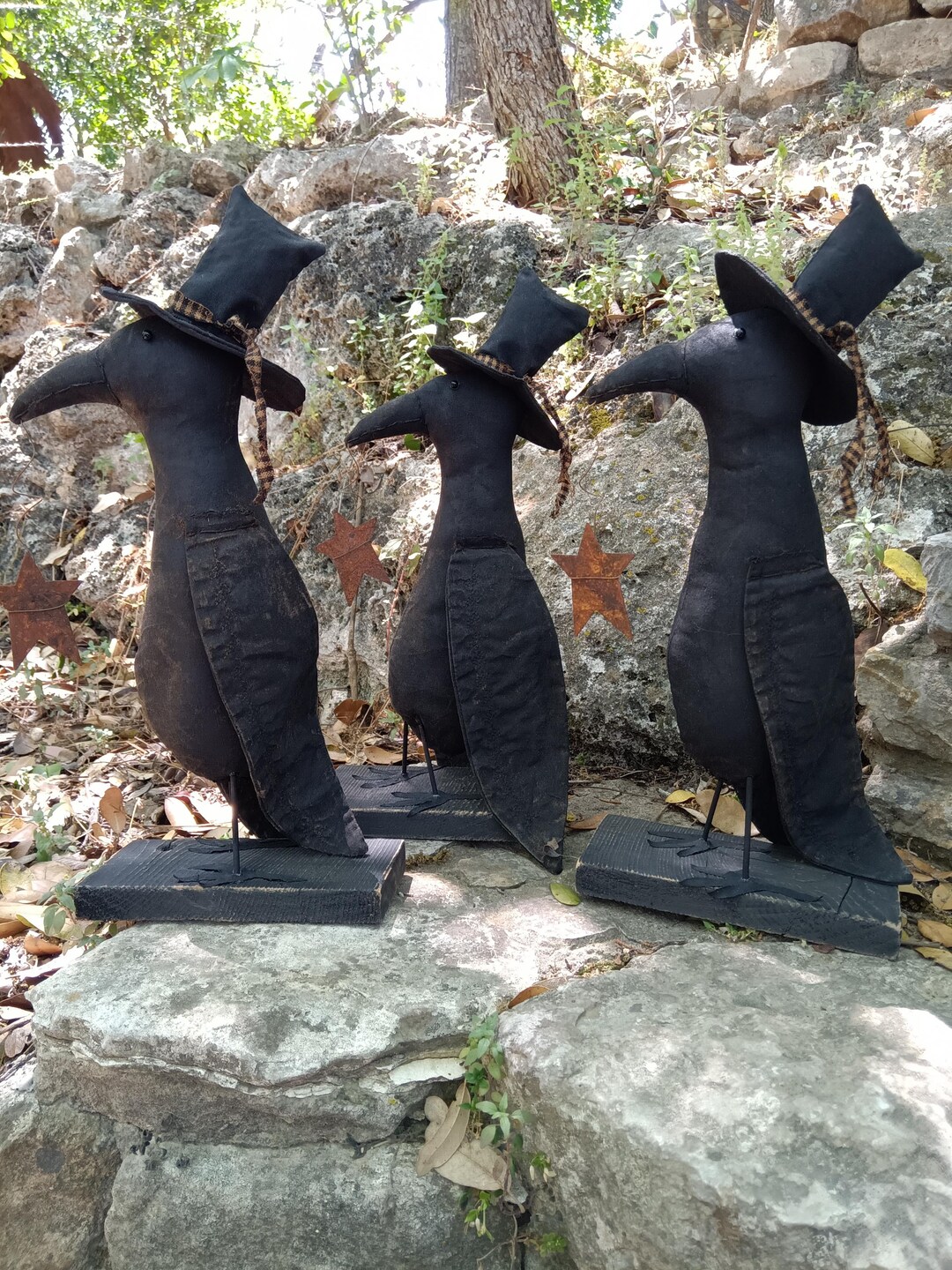 Primitive Crows - Etsy