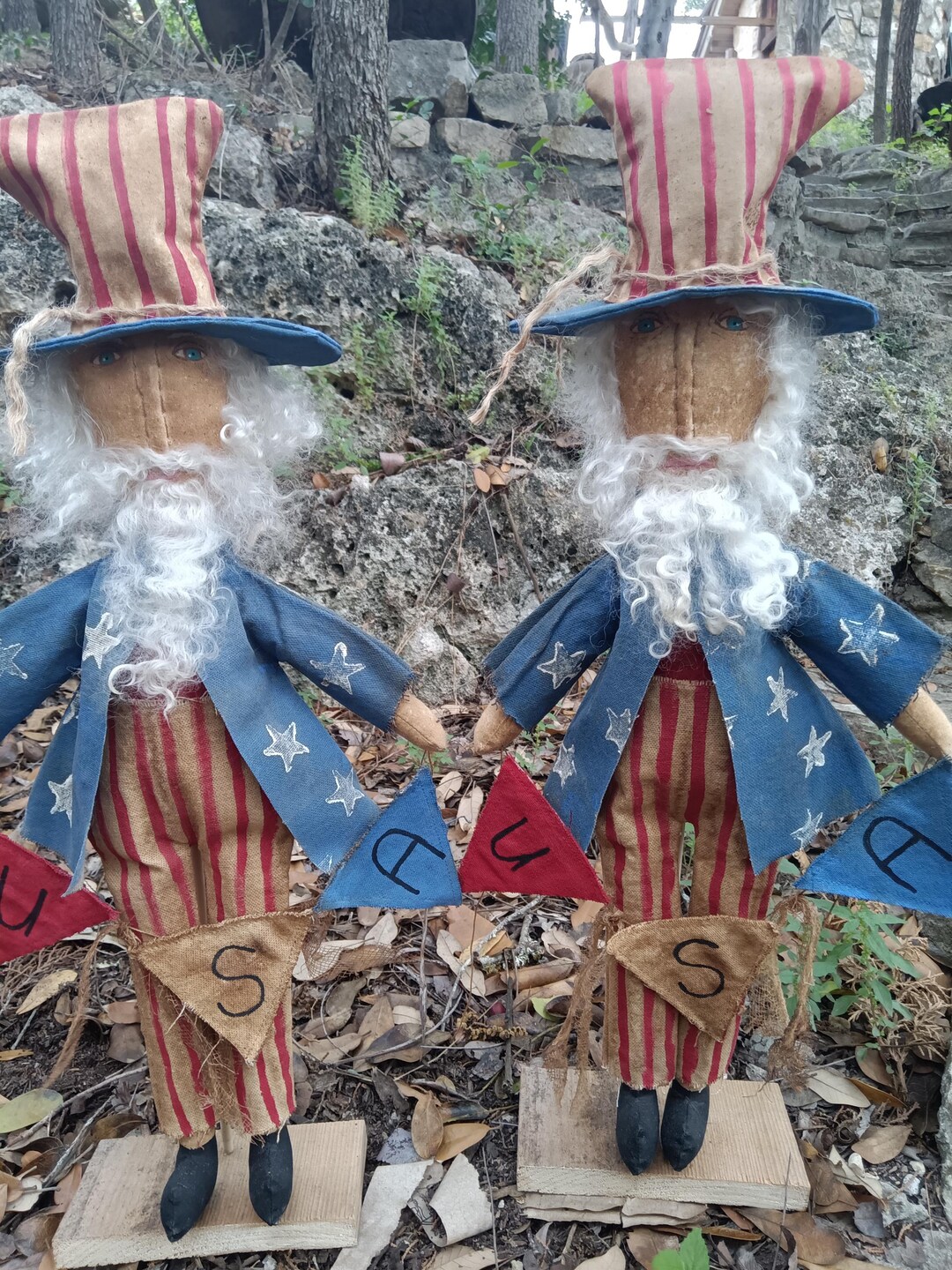 Primitive Uncle Sam - Etsy