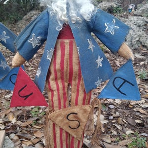 Primitive Uncle Sam - Etsy