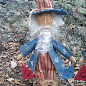 Primitive Uncle Sam - Etsy