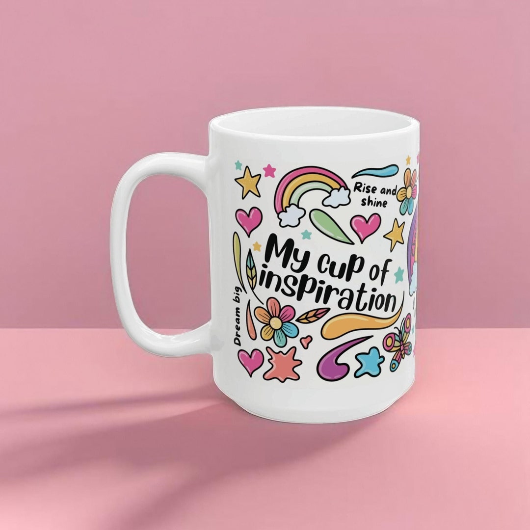 Custom Manifestation Mug Cheer up Gift for Positive Thinking Present ...