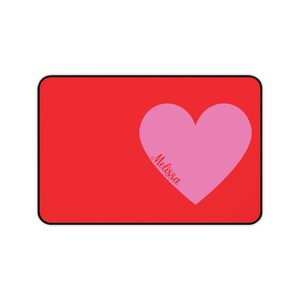 Personalized Desk Mat Workspace Inspo Mouse Pad Cute Office Decor Desk ...