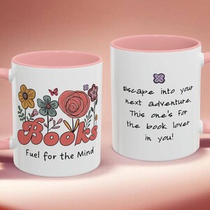 Personalized Book Lover Mug Custom Birthday Gift for Romance Reader ...