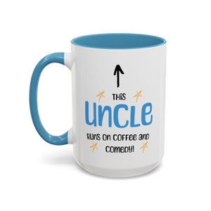 Funny Uncle Mug and Coaster Personalized Funcle Gift Best Uncle Ever ...