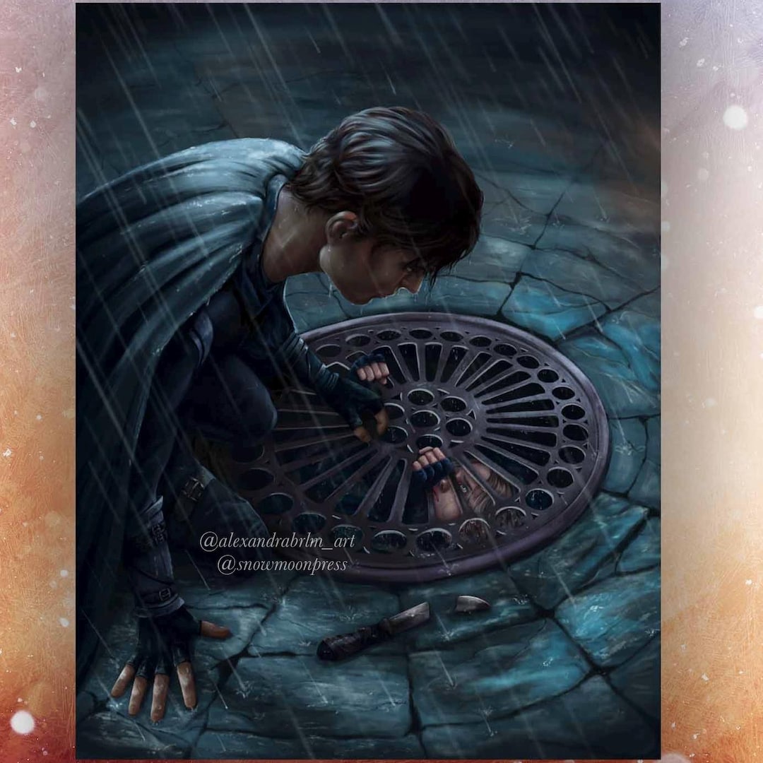 Sam Cortland & Celaena Sardothien - Officially Licensed Art Print ...