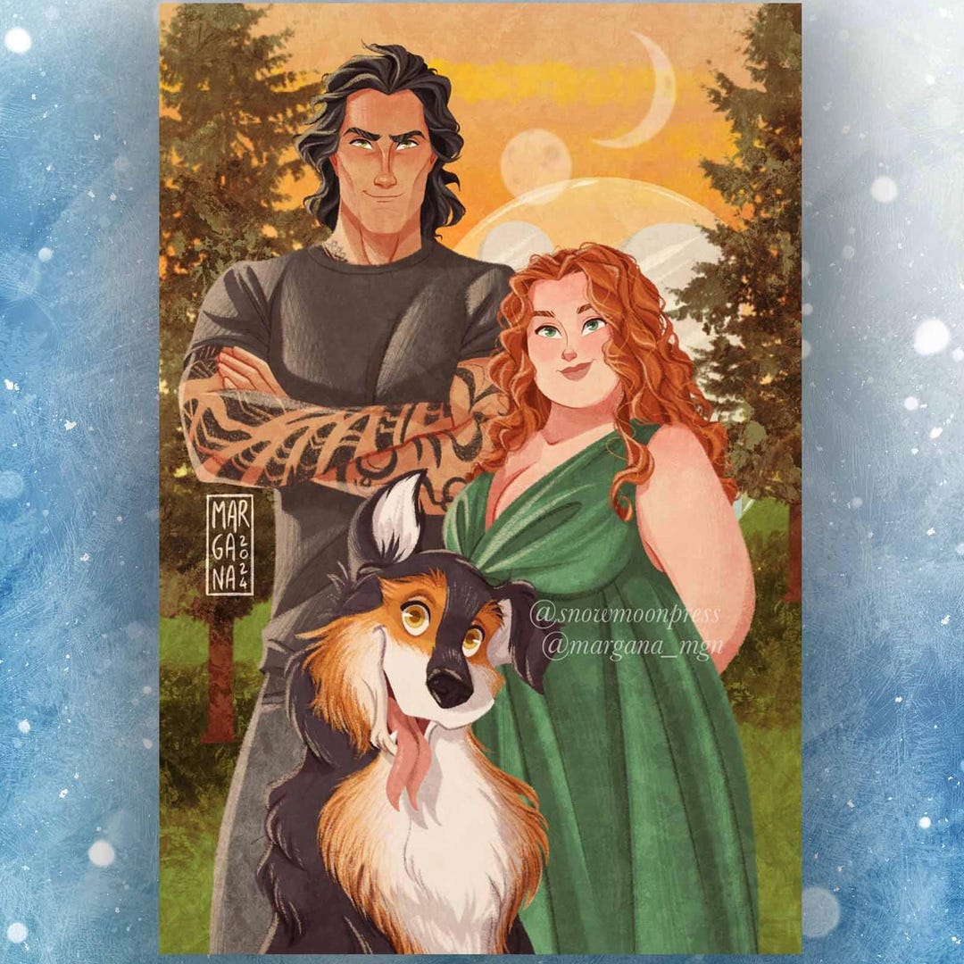 Family Portrait - Jade & Theo - Officially Licensed Art Print ...