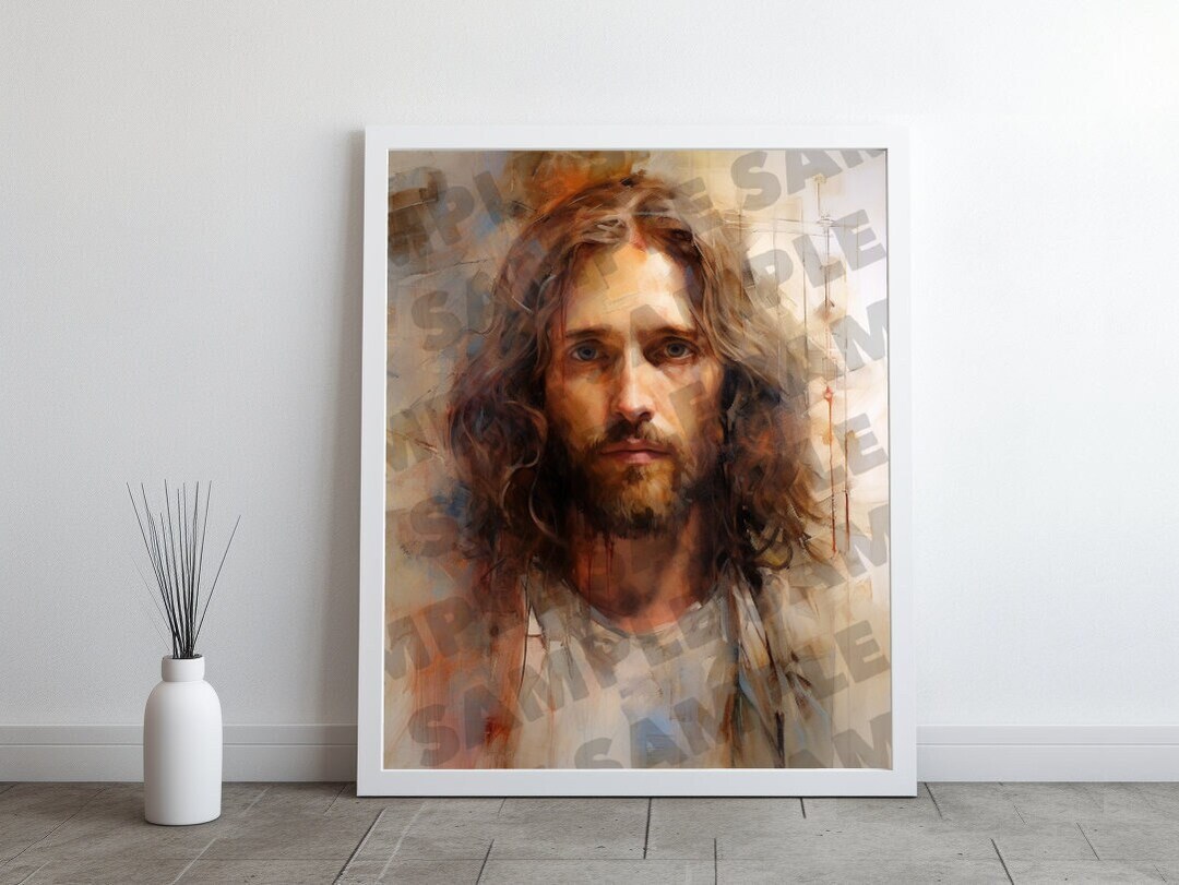 The Loving Gaze of Jesus Christ - Etsy