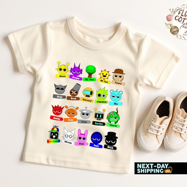Sprunki Kids Tshirt - Etsy