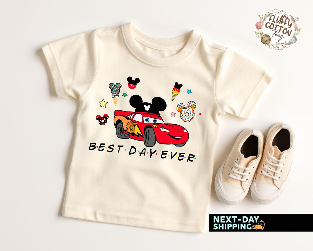 Lightning Mcqueen and Mater Best Day Ever Shirt, Cars Best Friends ...