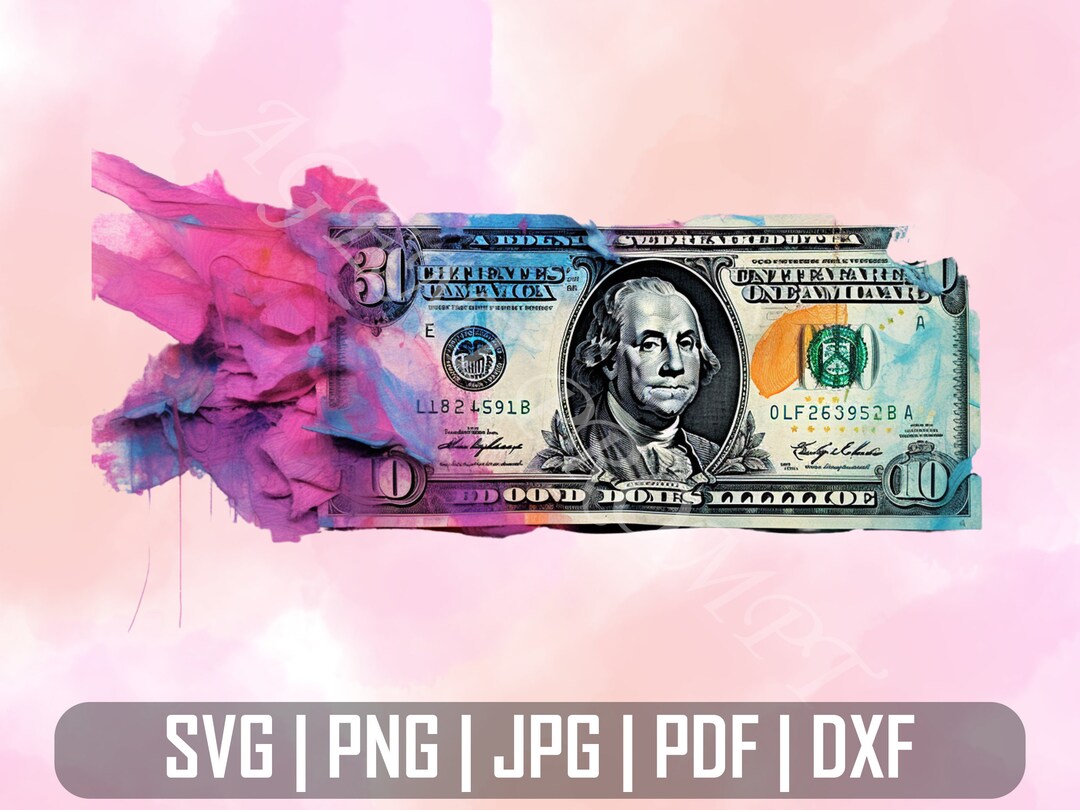 Dollars SVG Dollars PNG Sublimation for Tshirt / Mug Trendy - Etsy