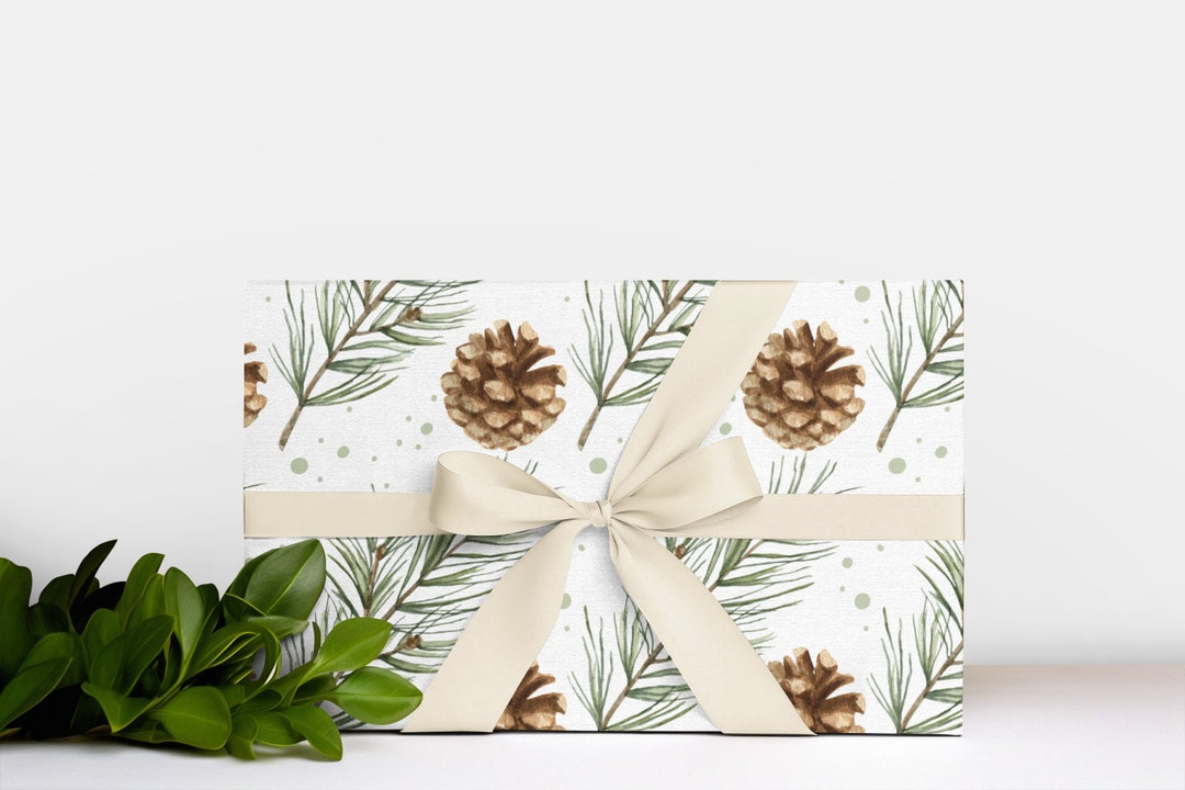 Forest Finds Gift Wrap Sheets christmas, Winter Gift, Birthday ...