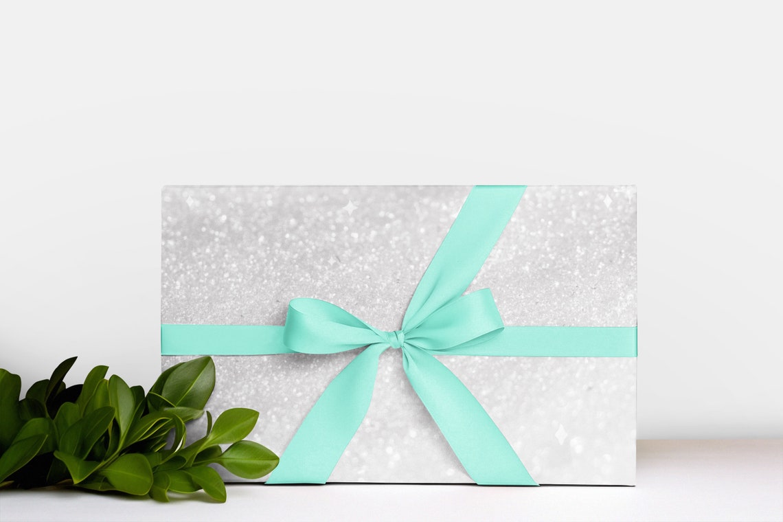 Fresh Snowfall Gift Wrap Sheets christmas New Year's - Etsy