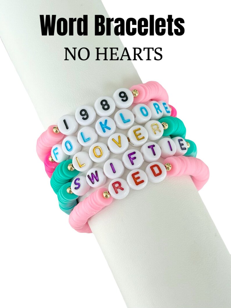Taylor Swift Friendship Bracelets, Custom Swiftie Concert Trading ...