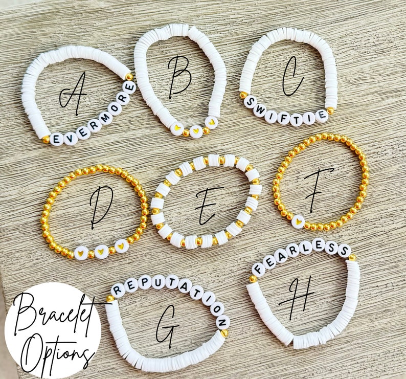 Taylor Swift Friendship Bracelets, Custom Swiftie Concert Trading ...