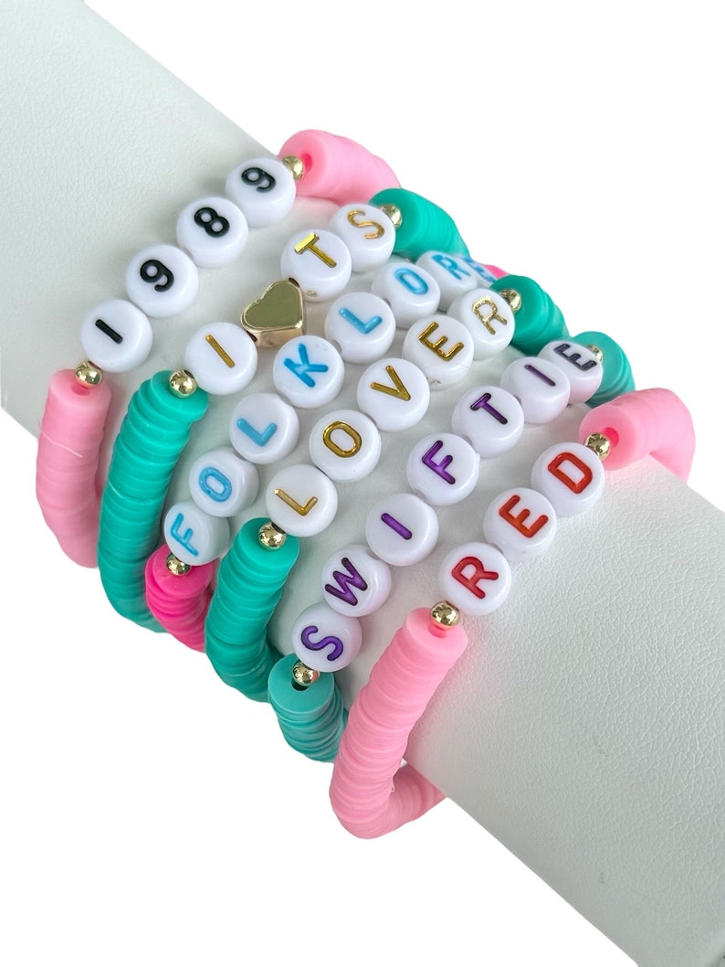 Taylor Swift Friendship Bracelets, Custom Swiftie Concert Trading ...