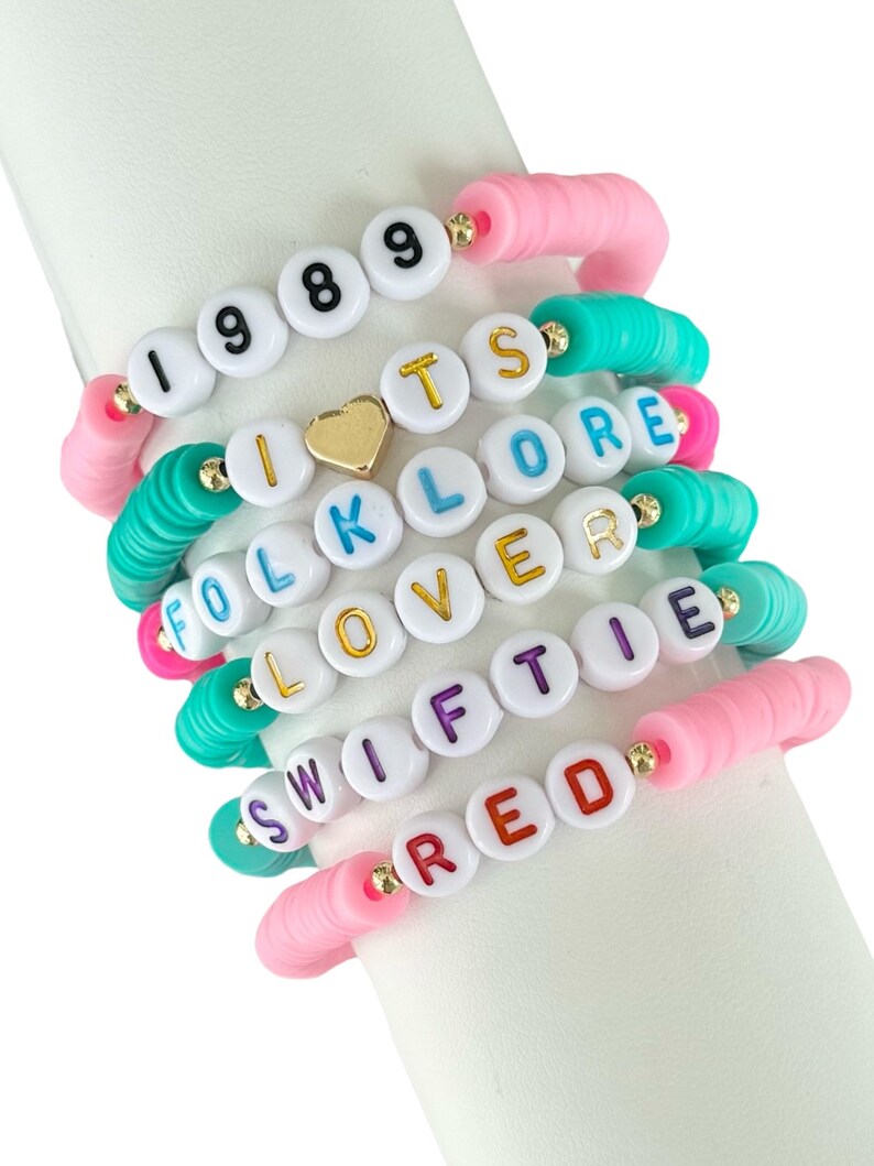 Taylor Swift Friendship Bracelets, Custom Swiftie Concert Trading ...
