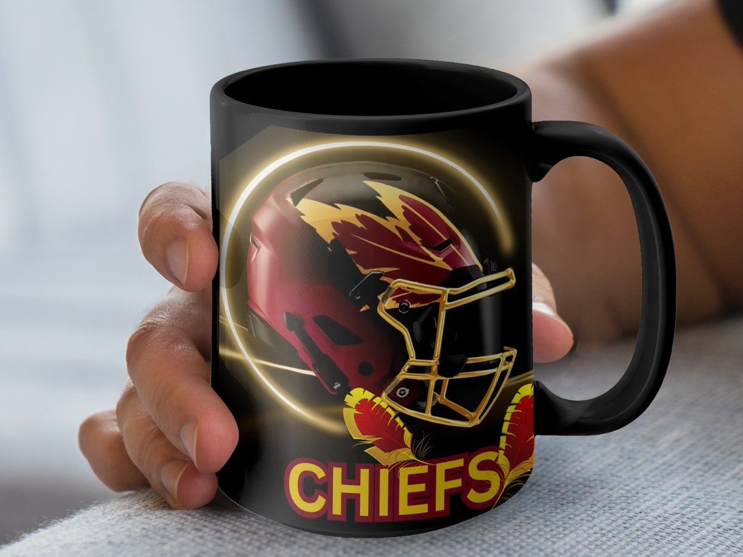 Chiefs Ai-football Team Helmet Design Coffee Mug Gift - Etsy