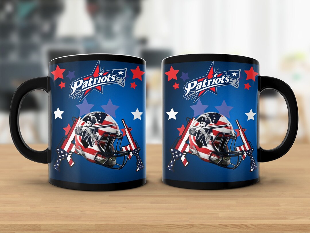 Patriots Ai-football NFL Helmet Design Coffee Mug, NFL Football Mom ...