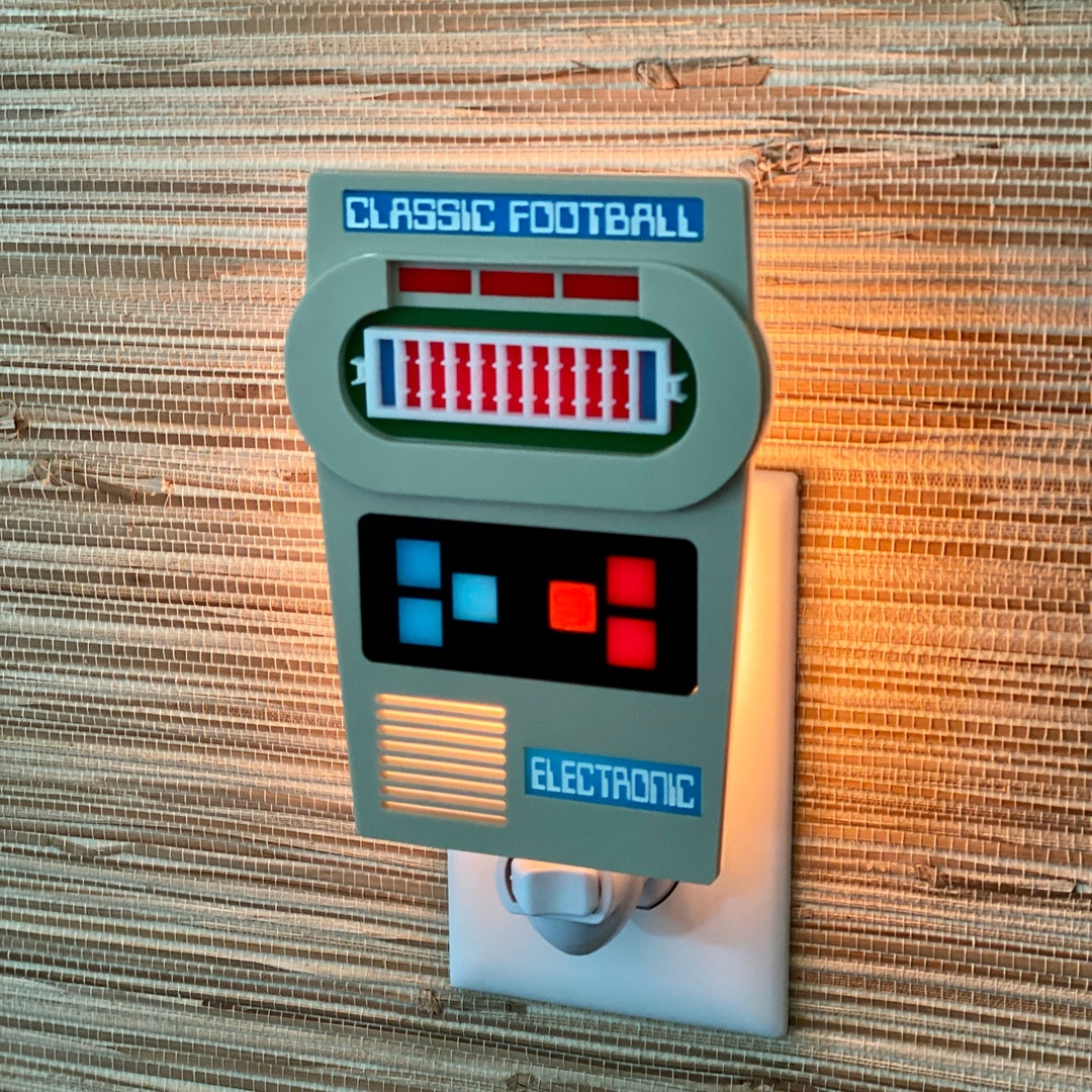 1970s Inspired Nostalgic Night Light | "classic Football" Design ...