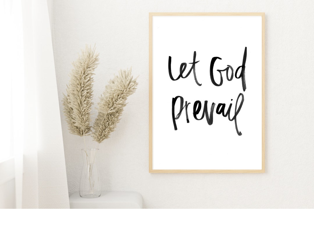Brigham and Livi Co. Let God Prevail, LDS Prints, LDS Wall Art ...