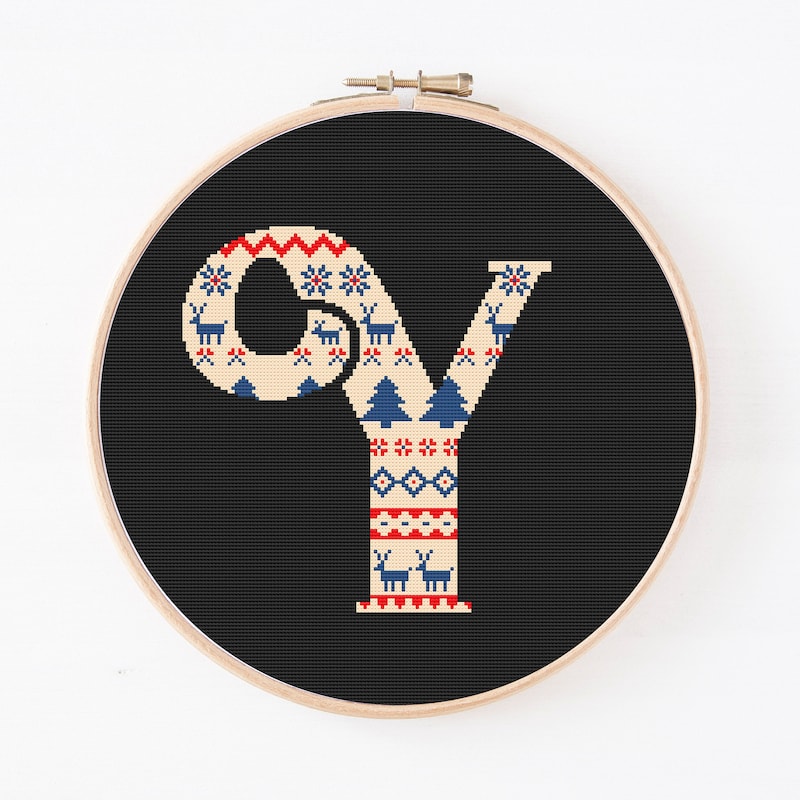 Monogram Letter Y - Etsy