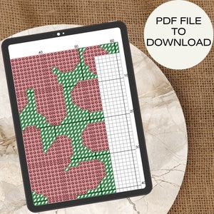 Letter J, Cross Stitch Alphabet Pattern, Floral Monogram, Counted Cross ...