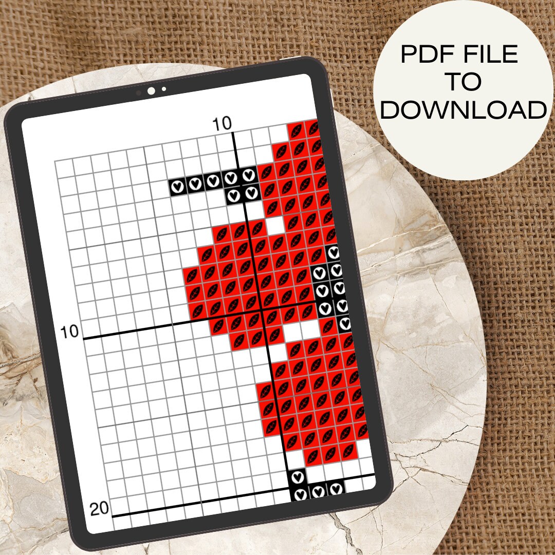 Floral Letter I Cross Stitch Pattern, Monogram I Cross Stitch, Initial ...