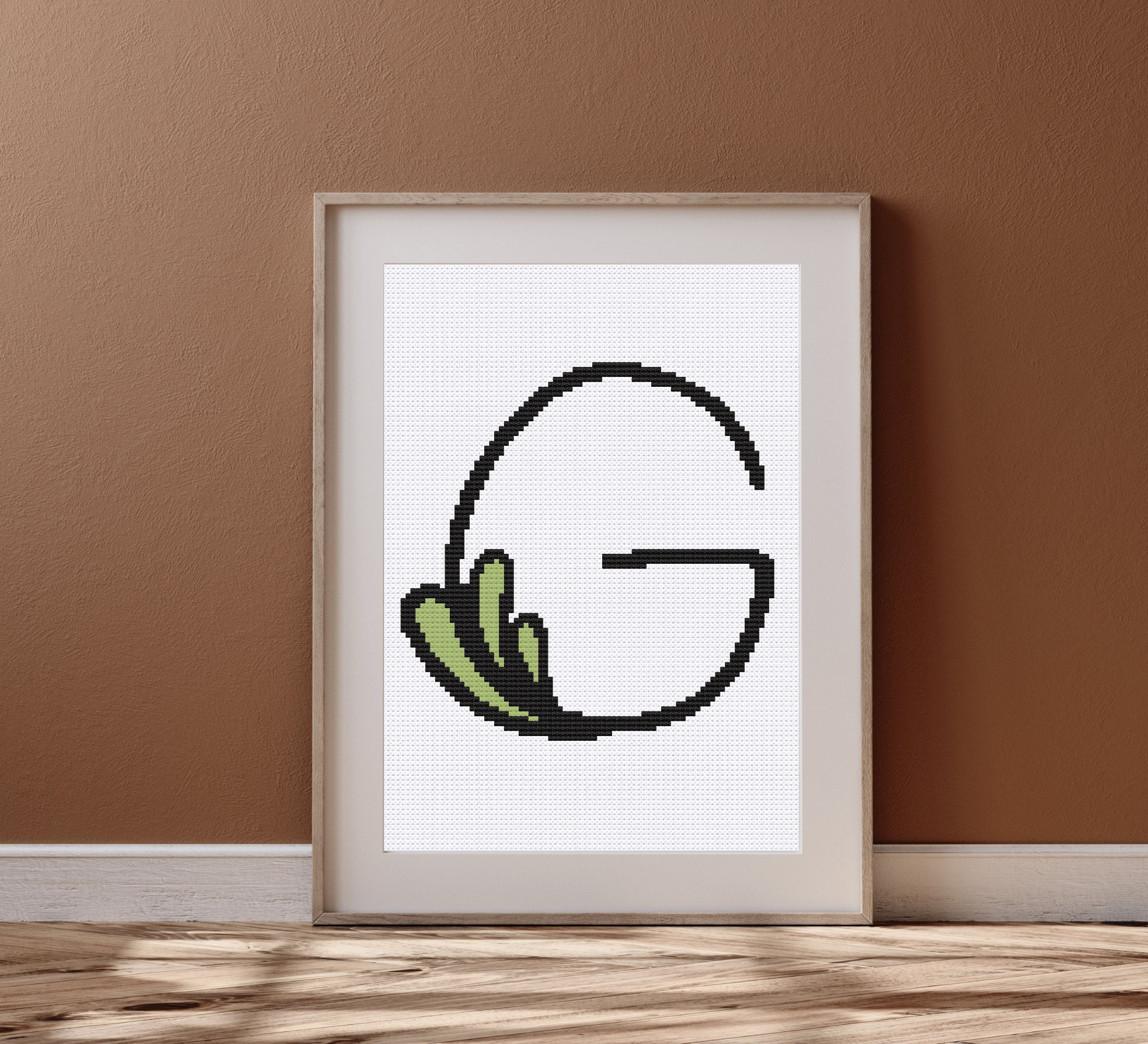 Floral Letter G, Cross Stitch G Pattern, Monogram G Cross Stitch ...