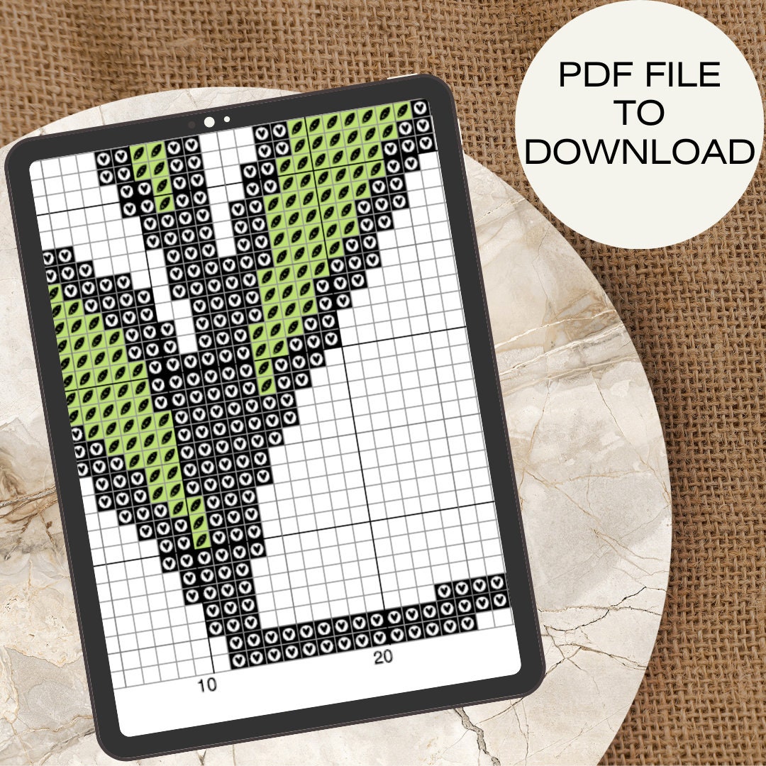 Floral Letter G, Cross Stitch G Pattern, Monogram G Cross Stitch ...