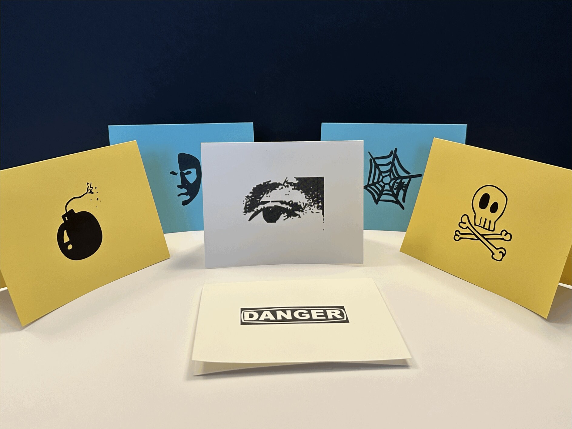 Quirky Printable Note Cards - Etsy